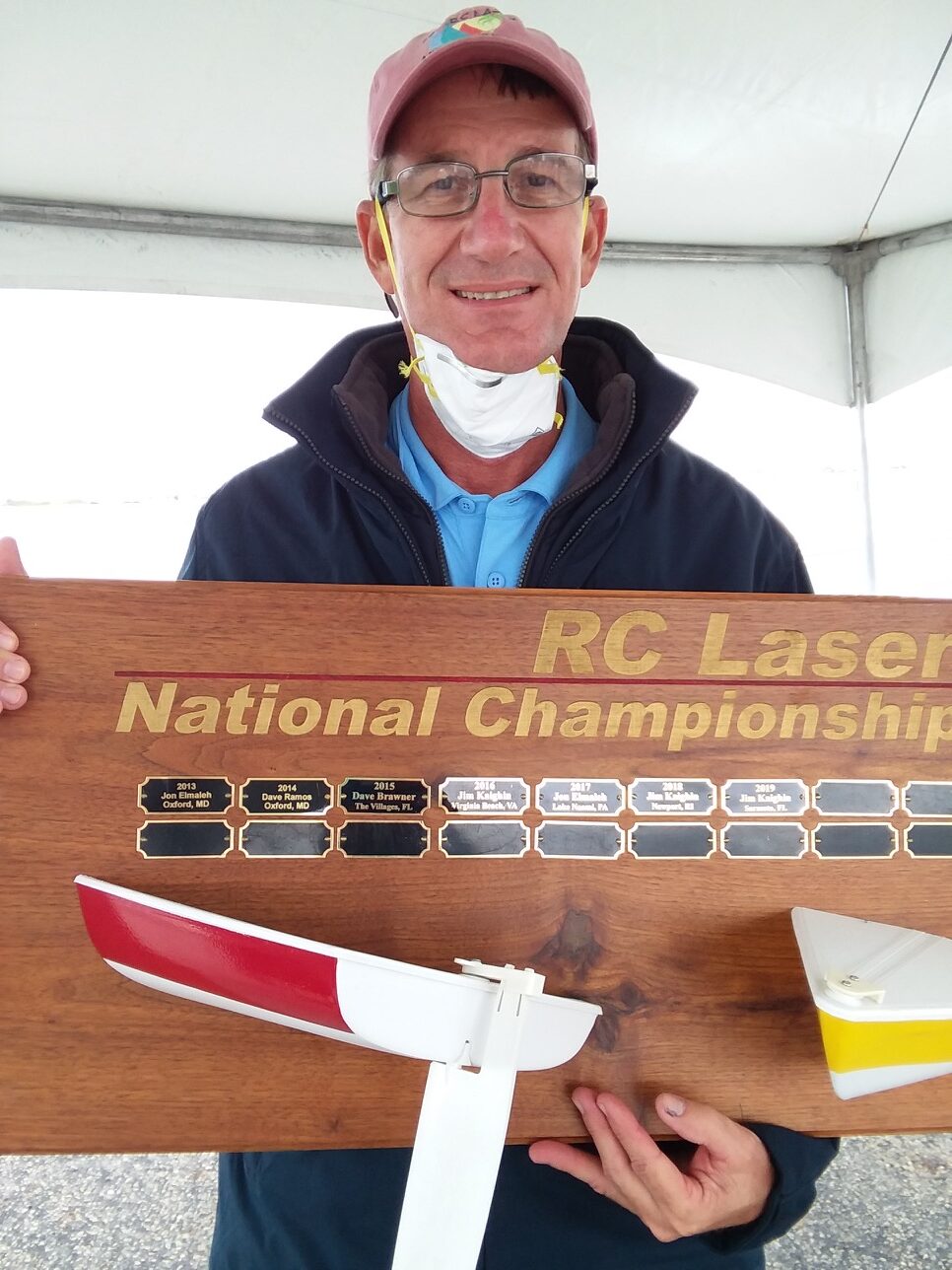 Jim Kaighin Wins his 4th National Championship Regatta – RC Laser Class ...